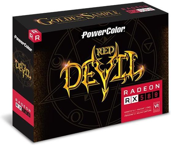 PowerColor Radeon RX 580 Red Devil Golden Sample (AXRX5808GBD53DHGOC ...