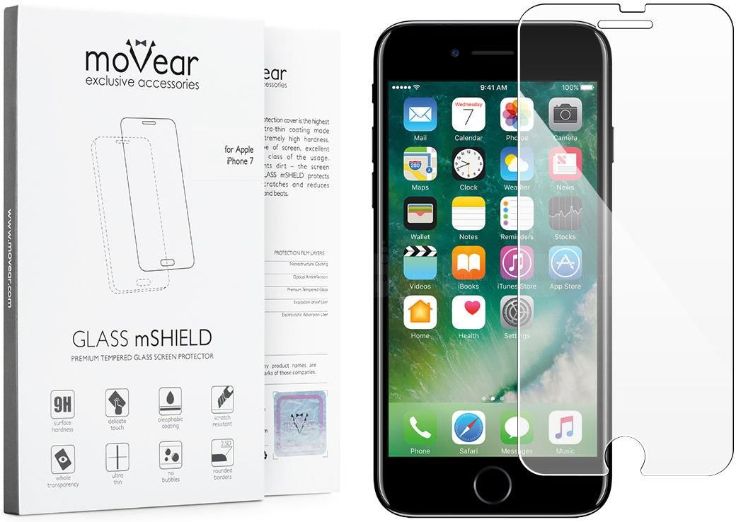 MoVear Szkło Hartowane 9H na iPhone 7 Glass mSHIELD (A0IP7GPM14A00 ...