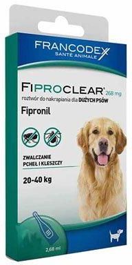 FIPROCLEAR DLA PSA 20-40KG 2x2,68ML - Ceny i opinie - Ceneo.pl