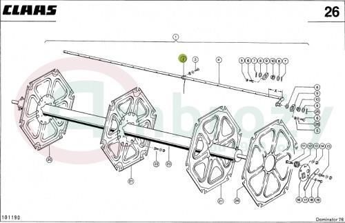 Claas Palec Nagarniacza 8000210 - Ceny i opinie - Ceneo.pl