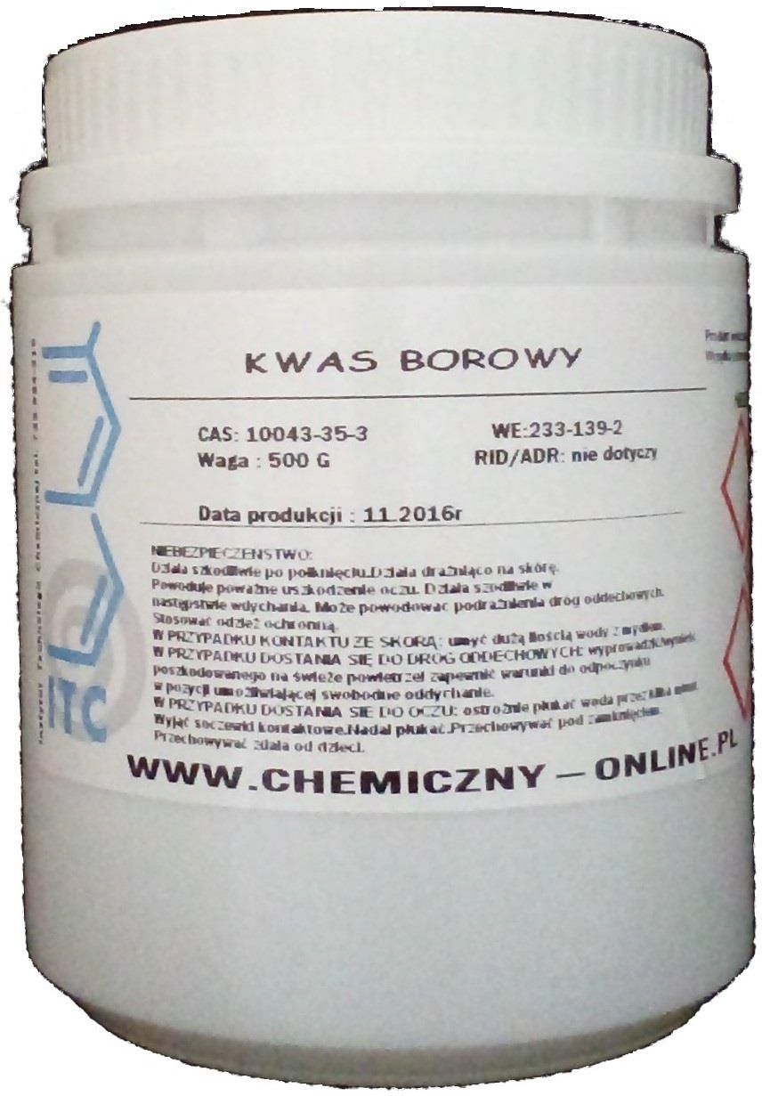 Preparat medycyny naturalnej INSTYTUT TECHNOLOGII CHEMICZNEJ KWAS ...