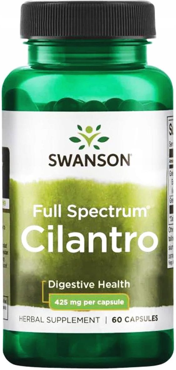 Cilantro Kolendra Siewna 60kaps.Swanson - Opinie i ceny na Ceneo.pl