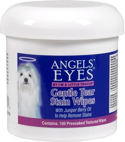 Angel's Eyes Gentle Tear Stain Wipes 100sztuk chusteczki do usuwania ...