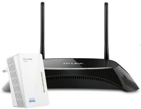 Sprzęt komputerowy outlet Zestaw HYBRYDOWY TP-LINK H5 Kit AV500 Router ...