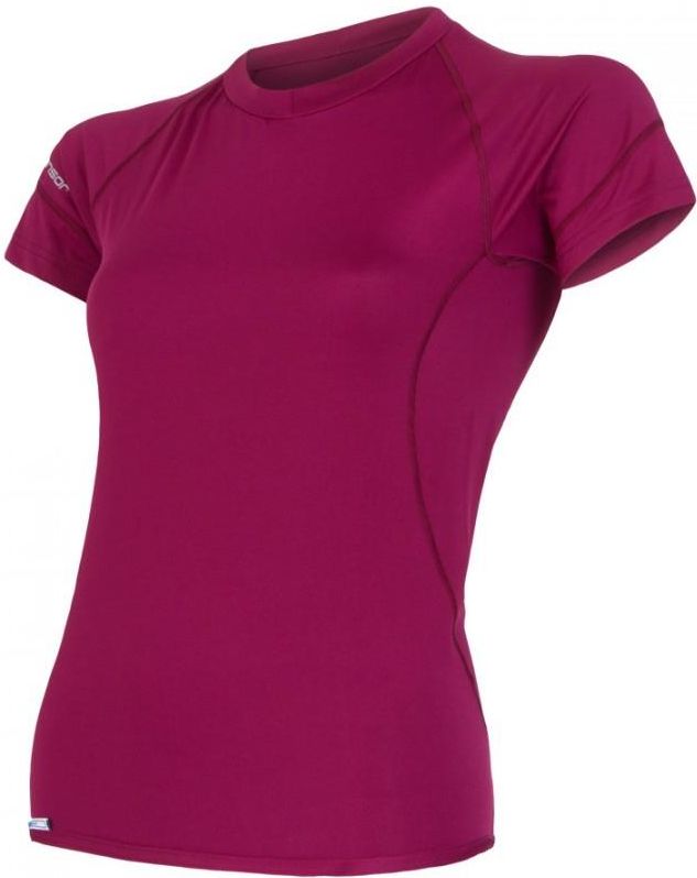 Sensor Coolmax Fresh Women S T Shirt Short Sleeves Purpurowa 15/16 ...