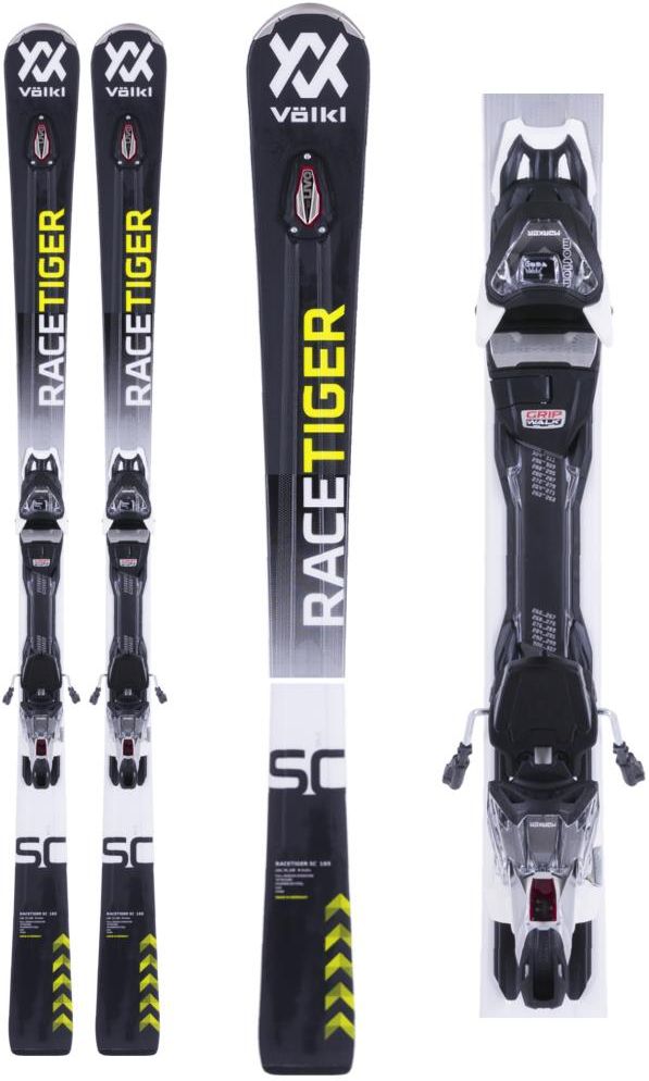 Narty Narty Volkl Racetiger Sc Uvo Black + Xmotion 12.0 Tcx D 2017 ...