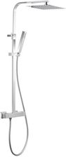 Zestaw prysznicowy Newform Shower Columns Natynkowy Z Deszczownicą I ...