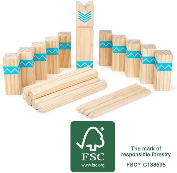 Goki KUBB duży Gra wikingów - Gra dla dziecka - Ceny i opinie - Ceneo.pl