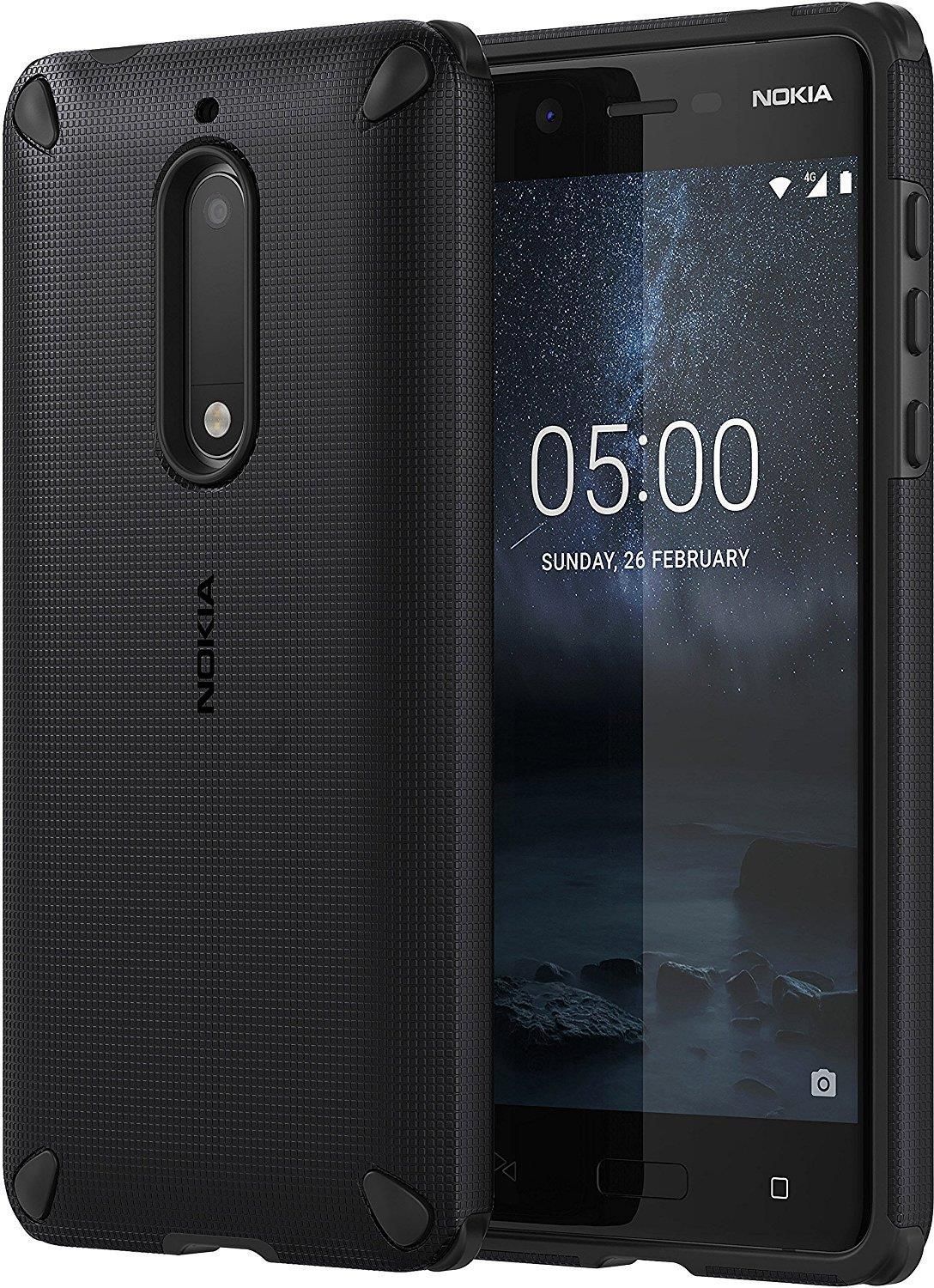 Nokia Rugged Impact Case Nokia 5 Pitch Black (CC502PITCHBLACK) - Etui ...