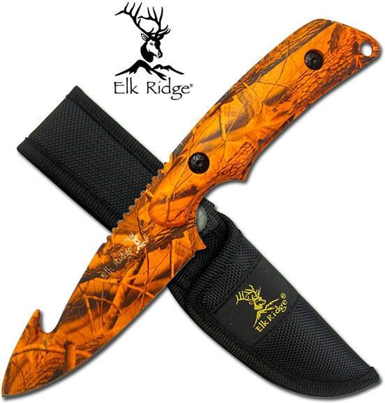 NÓŻ O STAŁYM OSTRZU ELK RIDGE ER-116OC - Ceny i opinie - Ceneo.pl