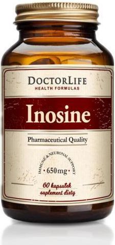 Doctor Life, Inosine, Inozyna 550mg, 60 kaps - Opinie i ceny na Ceneo.pl