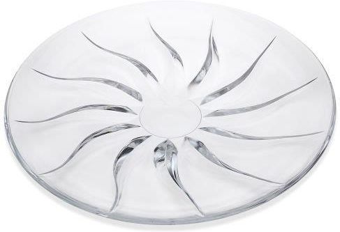 Rcr Crystal Patera Stała Na Ciasto Szklana Rcr Trix 32,7 Cm - Stojak Na ...