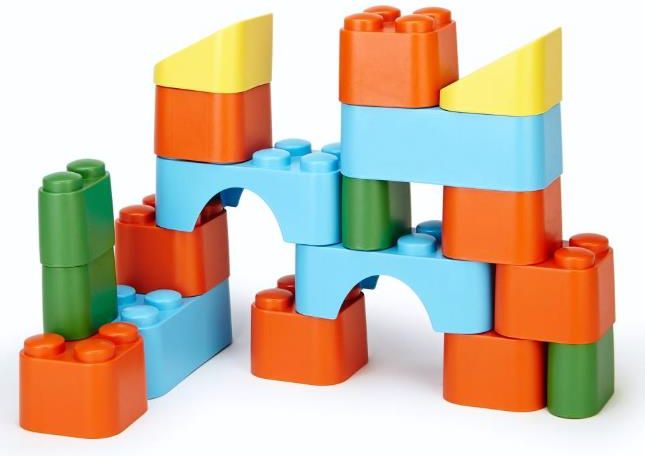 Green Toys Mega Klocki Block Set - ceny i opinie - Ceneo.pl