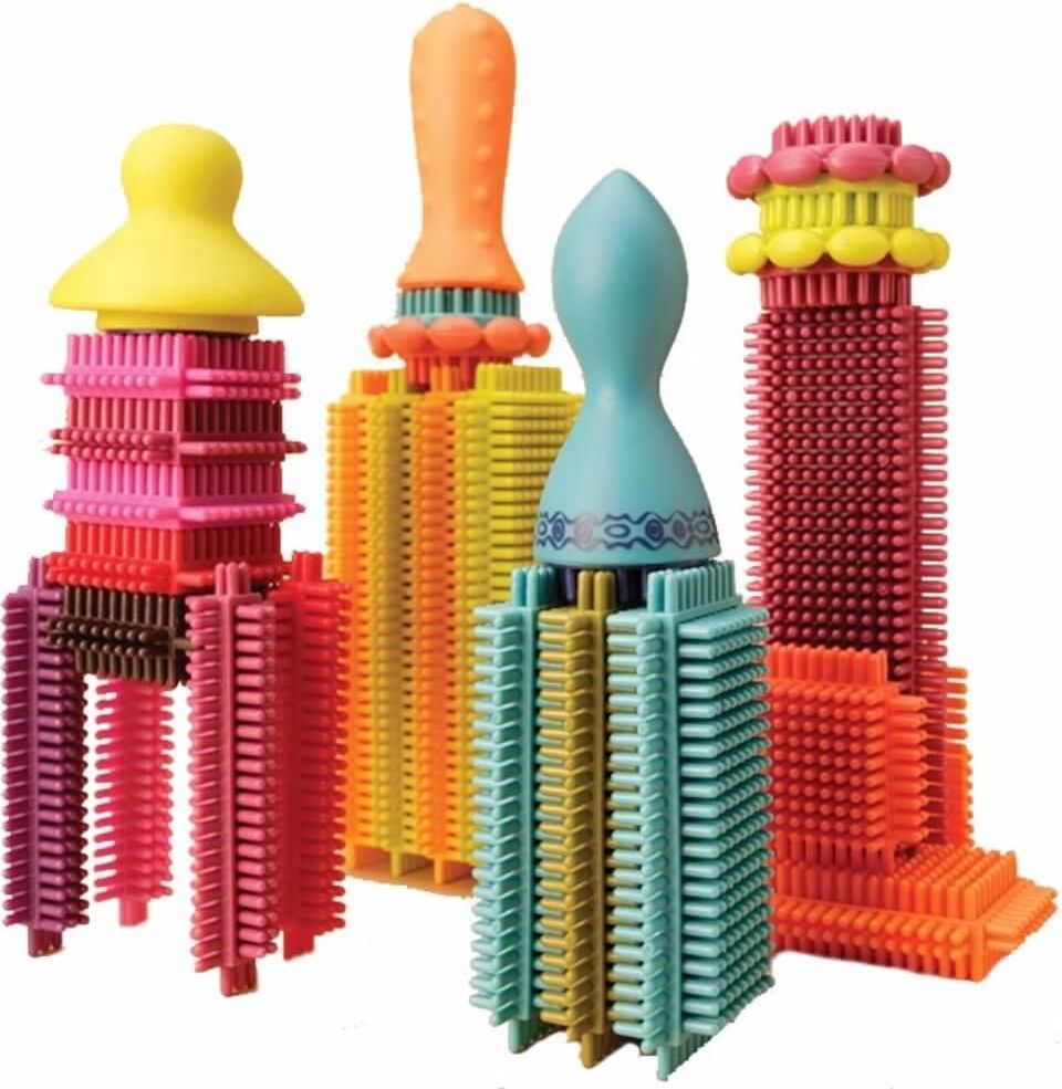 B.Toys zestaw konstrukcyjny jeżyki Stackadoos - ceny i opinie - Ceneo.pl