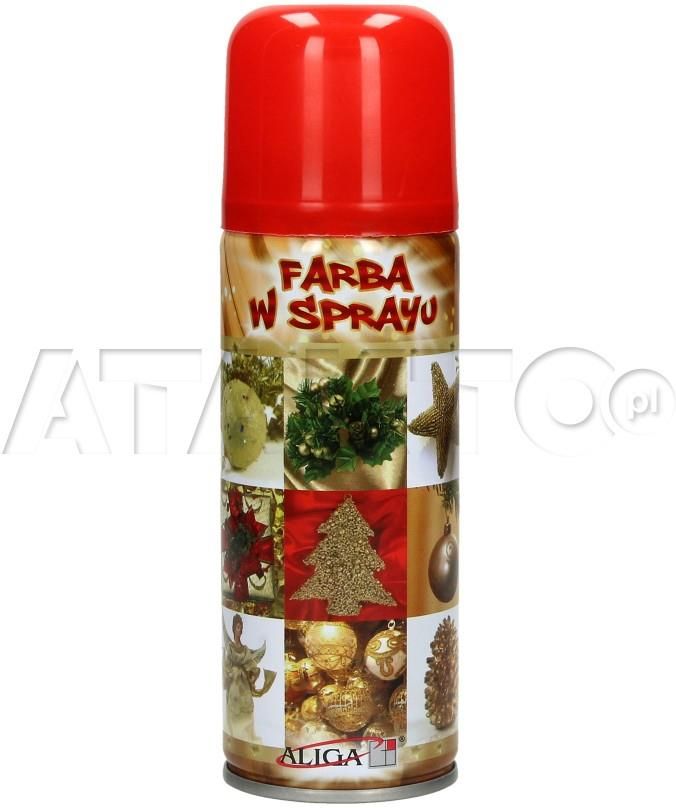 Farba W Sprayu Czerwona 250Ml - Ceny i opinie - Ceneo.pl