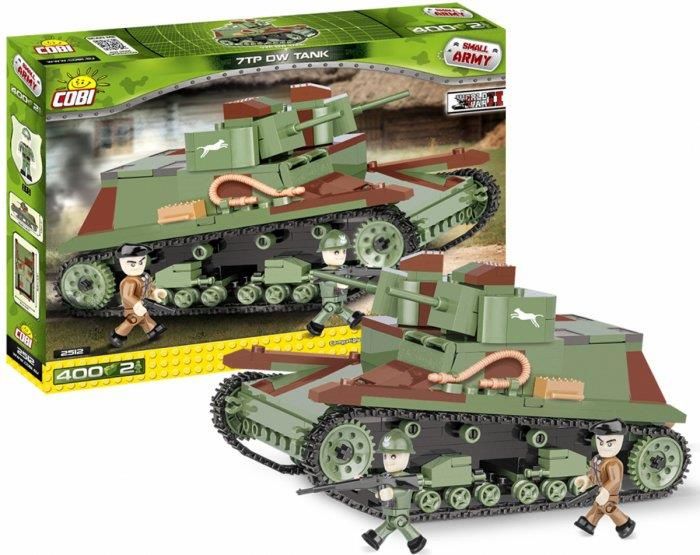 Cobi Small Army 7Tp Dw Tank 400el. (2512) - ceny i opinie - Ceneo.pl
