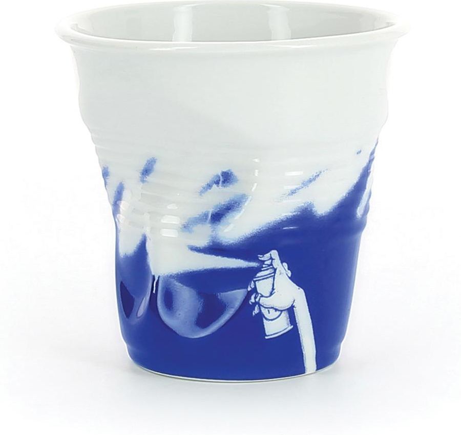 Revol Kubek Gnieciony Monochrome Blue 0,08 L , Revol, Froissés - Opinie ...