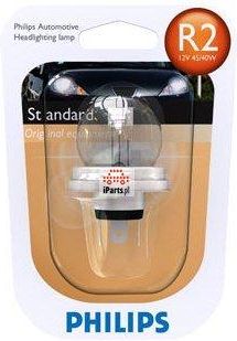 PHILIPS Żarówka R2 Philips Standard P45T 12V 45/40W 12620 - opinie i ...