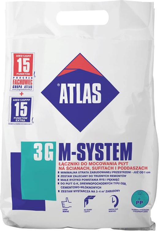 Atlas Łącznik M-System 3G L100 21Szt. - Opinie i ceny na Ceneo.pl