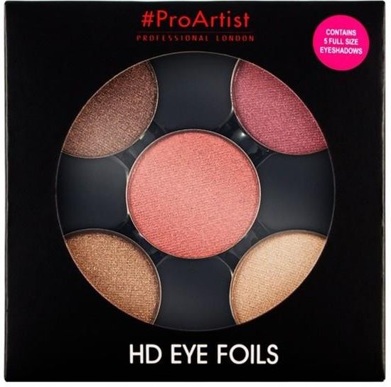 Freedom Makeup Pro Artist Hd Eye Foils Zestaw 5 Cieni Do Palety ...