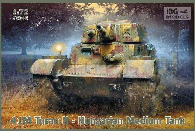 Turan II 41M Hungarian Medium Tank Ibg - Ceny i opinie - Ceneo.pl