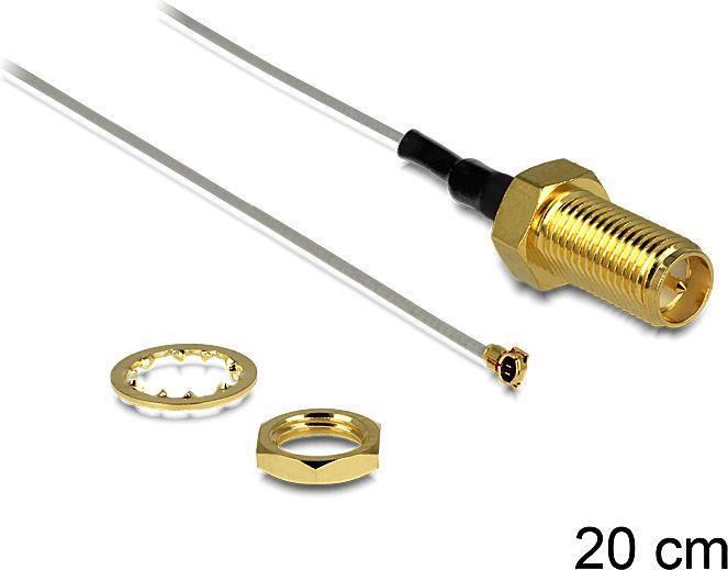 Delock Kabel IPEX RP-SMA 0,2m (88815) - opinie i ceny na Ceneo.pl