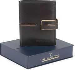 Markowy ekskluzywny portfel skórzany męski Vip Collection - Ceny i ...