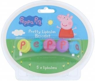 Peppa Pig Peppa Pretty Lipbalm Bracelet balsam do ust 5 g - Ceny i ...