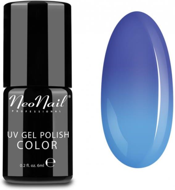 NeoNail Lakier hybrydowy UVgel Polish Thermo Color 5185 Blue Heaven 6ml ...