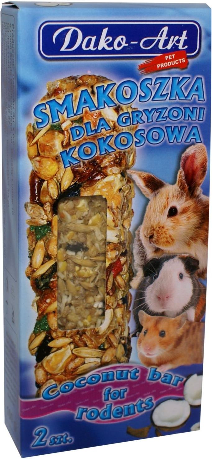 Dako-Art Smakoszka Gryzoń Kokosowa 100g - Ceny i opinie - Ceneo.pl