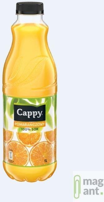 Cappy Sok Pomarańczowy 100% 1L - Ceny i opinie - Ceneo.pl