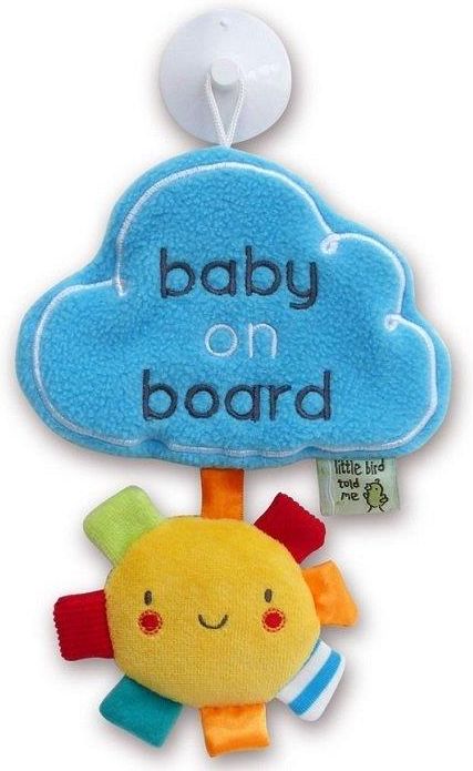 Me Little Bird Told Me, Zawieszka, Baby On Board, 21X13X3 Cm - Ceny i ...