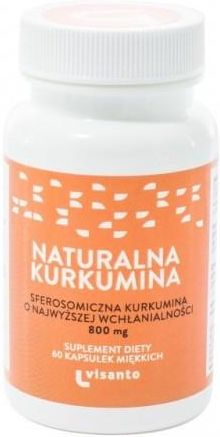 Visanto Ukryte terapie naturalna kurkumina 800mg 60 kaps - Opinie i ceny na Ceneo.pl