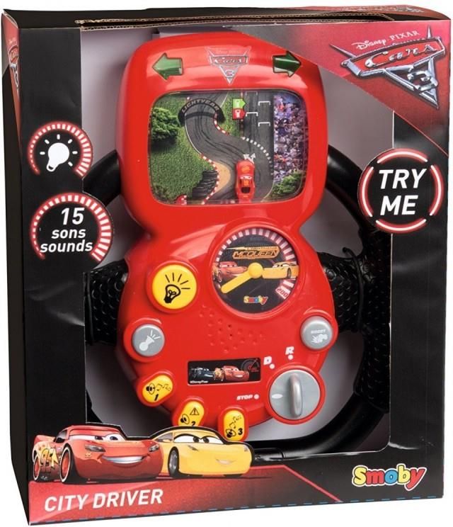 Smoby Cars 3 Elektroniczna Kierownica - Ceny i opinie - Ceneo.pl