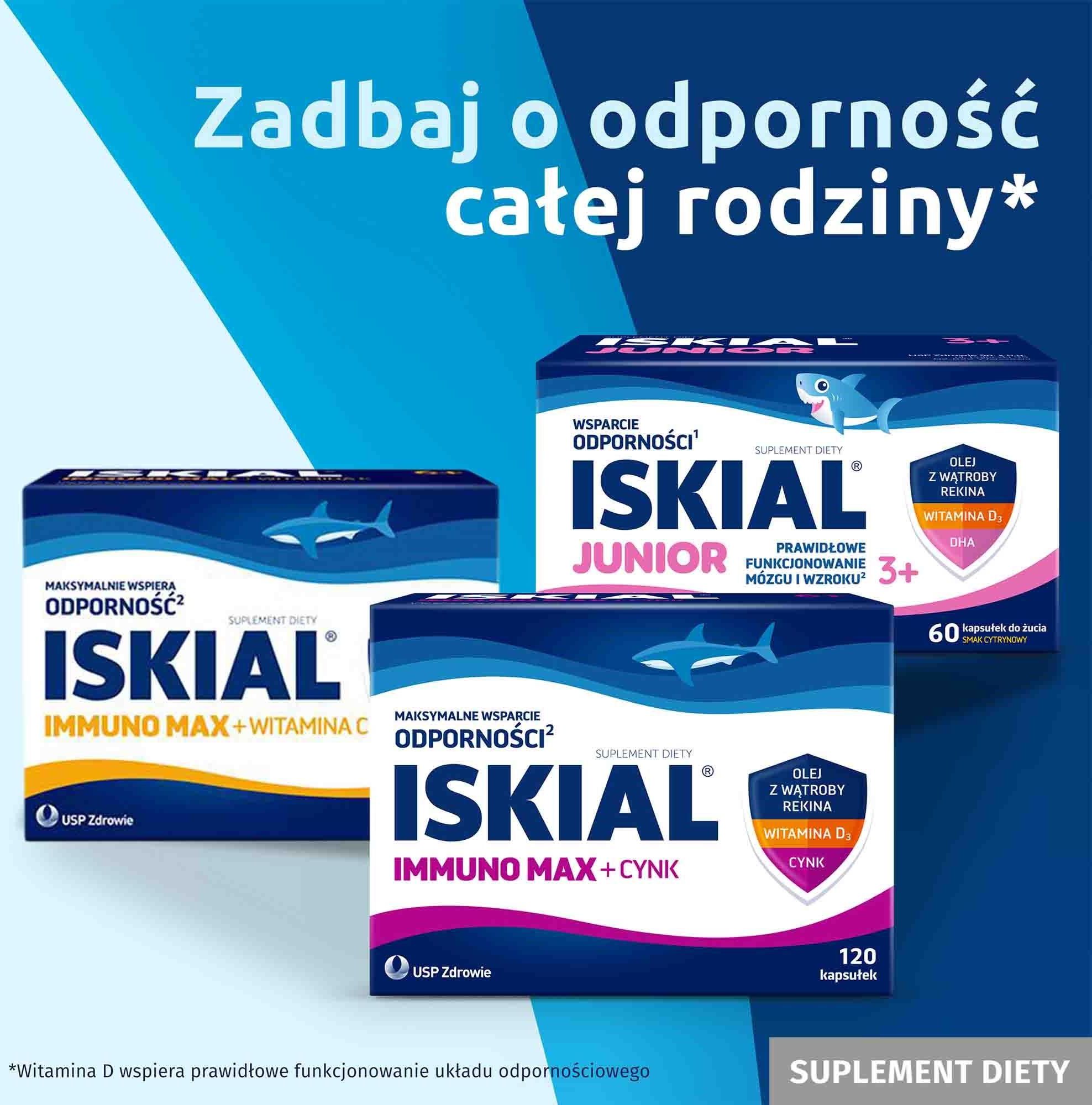 Iskial Max 120 kaps. - Opinie i ceny na Ceneo.pl