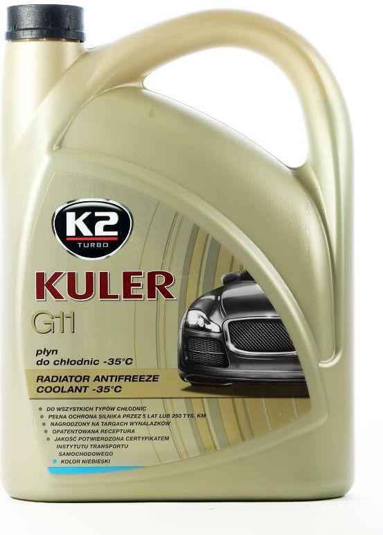 K2 Płyn Do Chłodnicy K2 Kuler Niebieski 5 Litrów T205N - Opinie i ceny ...