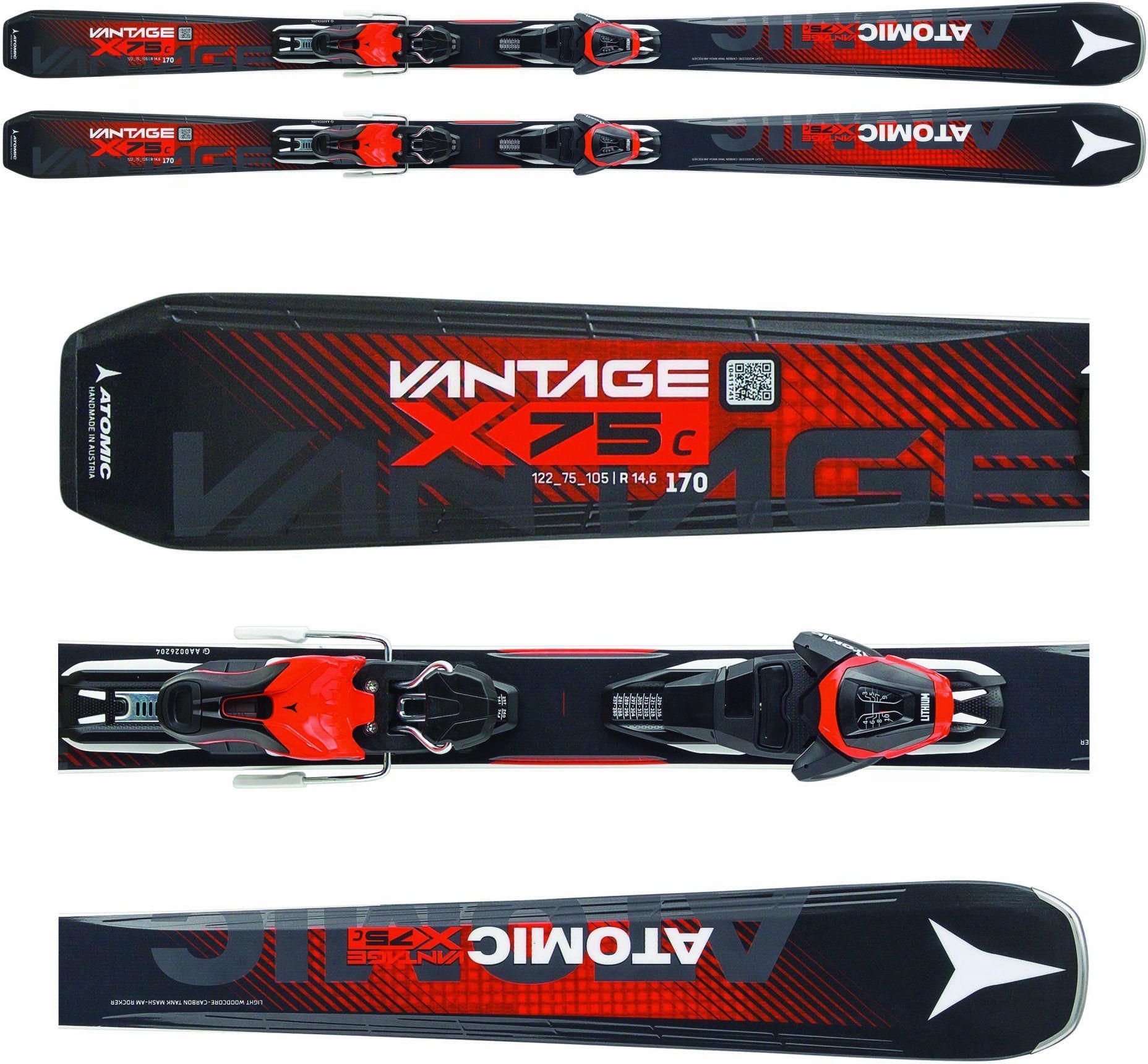 Narty Atomic Vantage X 75 C 17/18 + Wiązania E Lithium 10 - Ceny i opinie - Ceneo.pl