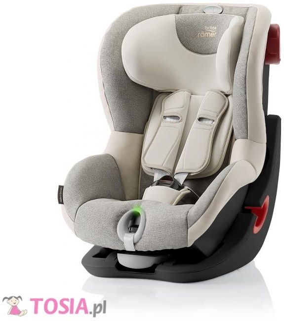 Fotelik Britax & Romer King Ii Ls Black Series 9-18Kg Sand Marble ...