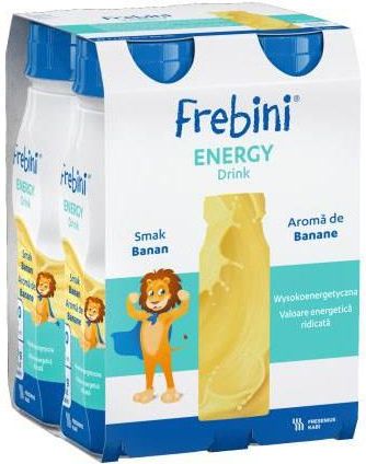 Frebini Energy DRINK banan 4x200ml - Opinie i ceny na Ceneo.pl