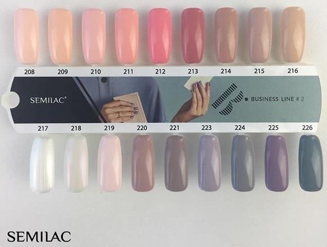 Semilac Business Line lakier hybrydowy 218 Pearl Lila 7ml - Opinie i ...