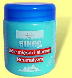 Bingo Bingo Gel żel na bóle mięśni i stawów reumatyzm do masażu i ...