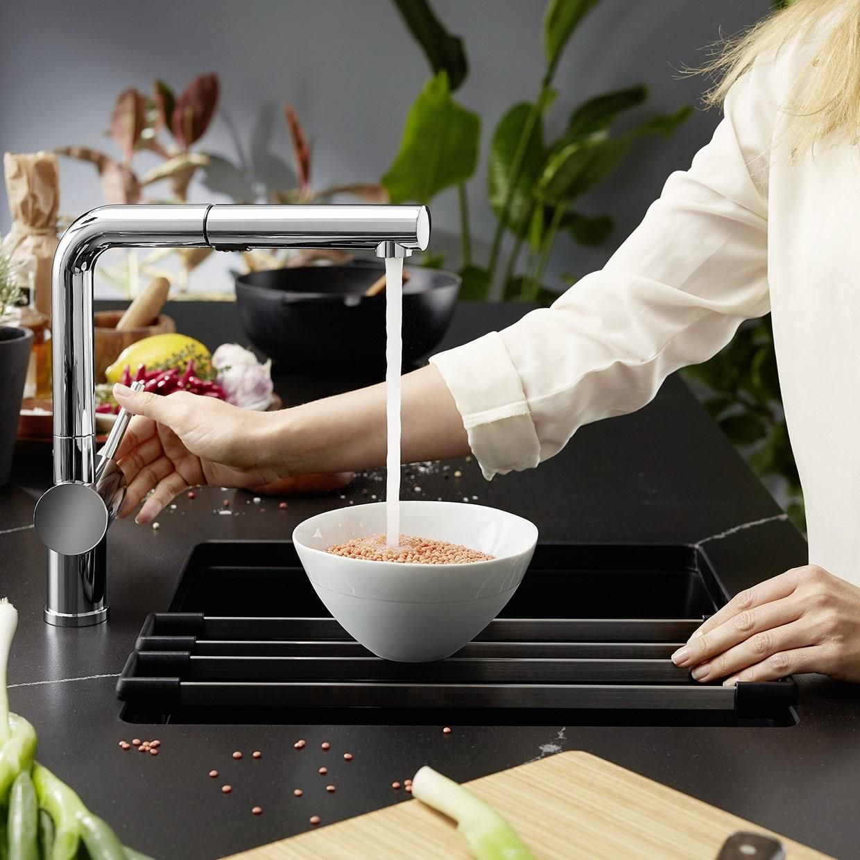 Zlewozmywak Blanco Subline 400-U Silgranit PuraDur Antracyt (523422 ...