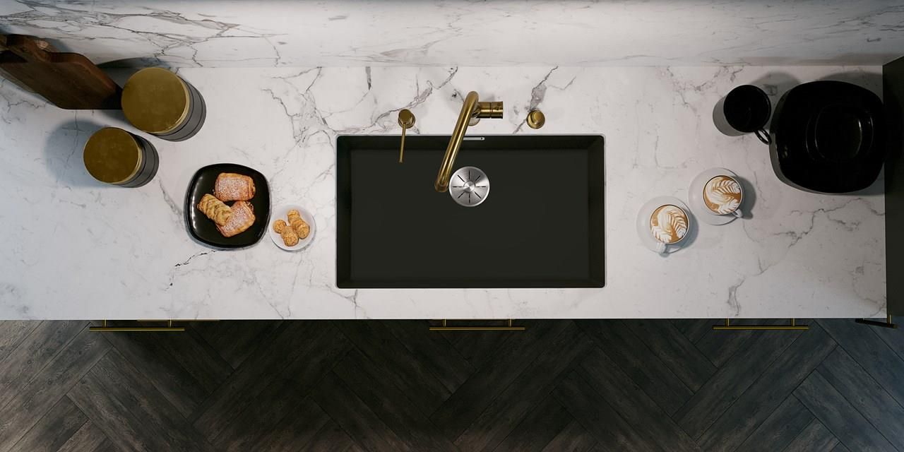 Zlewozmywak Blanco Subline 700-U Silgranit PuraDur Antracyt (523442 ...