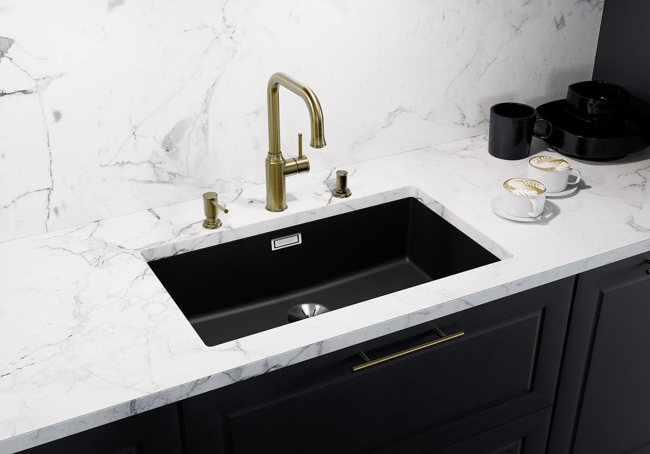 Zlewozmywak Blanco Subline 700-U Silgranit PuraDur Antracyt (523442 ...