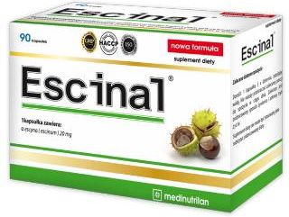 ESCINAL 90 kaps - Opinie i ceny na Ceneo.pl