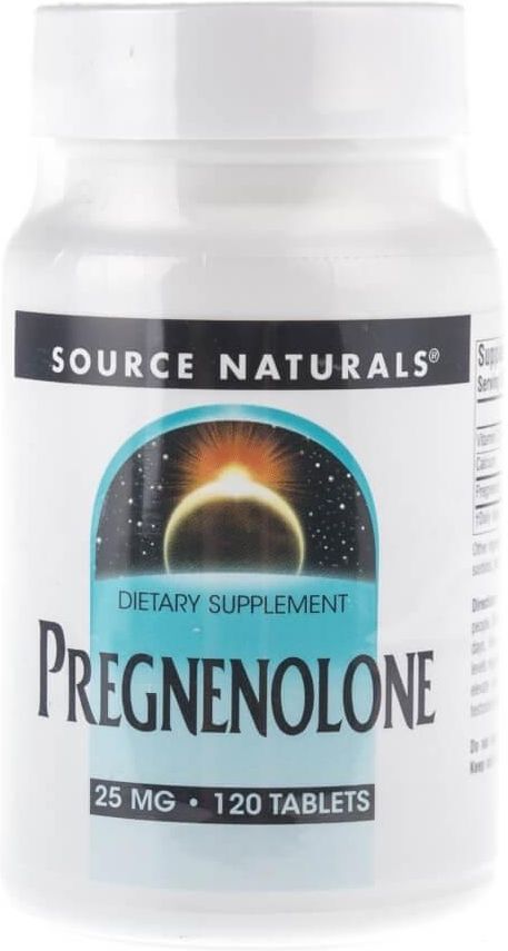 Source Naturals Pregnenolon 25mg 120 tabl - Opinie i ceny na Ceneo.pl