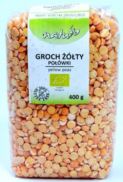 Natu Groch Żółty Połówki 400G Bio - Ceny i opinie - Ceneo.pl