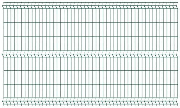 Betafence Panel Ogrodzeniowy 3D 250 X 103 Cm Ocynkowany Zielony - Ceny ...