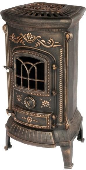 Nordflam Piec Kominkowy Verdo Eko 6 Kw Patyna - Opinie i ceny na Ceneo.pl