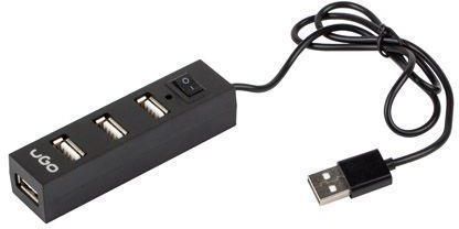 Hub USB UGo 4 Port Aktywny (UHU1011) - Opinie i ceny na Ceneo.pl